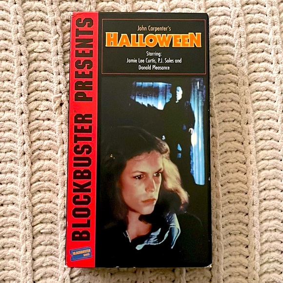 Halloween (movie) | Media | Vintage Blockbuster Vhs John Carpenters ...